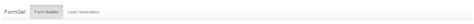 bootstrap navbar formget