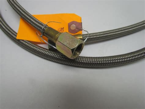 Titeflex Hose Assembly Braided Stainless L W JIC Female Swivel Ends EBay