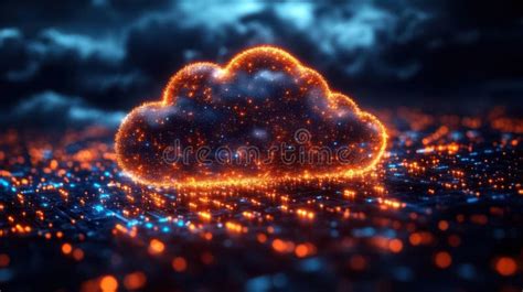 Seamless Data Migration To The Cloud With An Image Showing Data Being