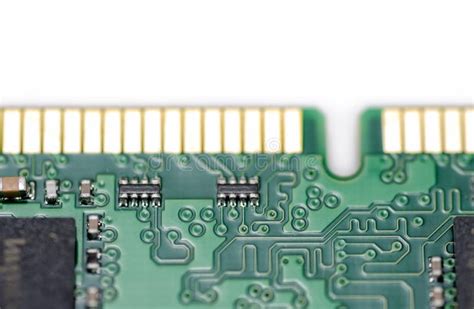 Memory Board Of Personal Computer Stock Image Image Of Personal