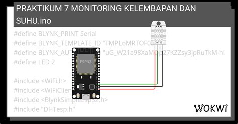 Praktikum 7 Monitoring Kelembapan Dan O Wokwi Esp32 Stm32