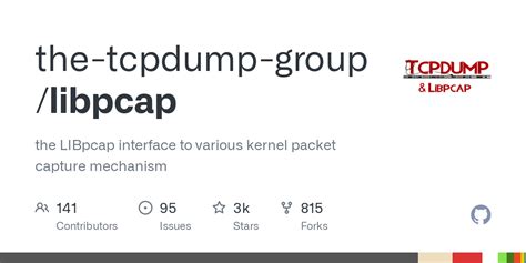 Github The Tcpdump Grouplibpcap The Libpcap Interface To Various