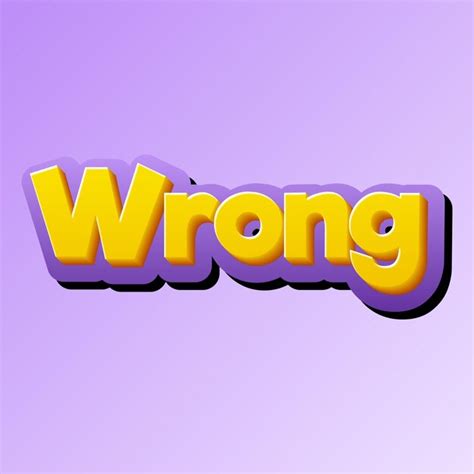 Premium Photo Wrong Text Effect Gold  Attractive Background Card Photo