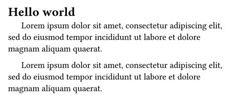 How To Indent Every Paragraph Excluding Headings Questions Typst