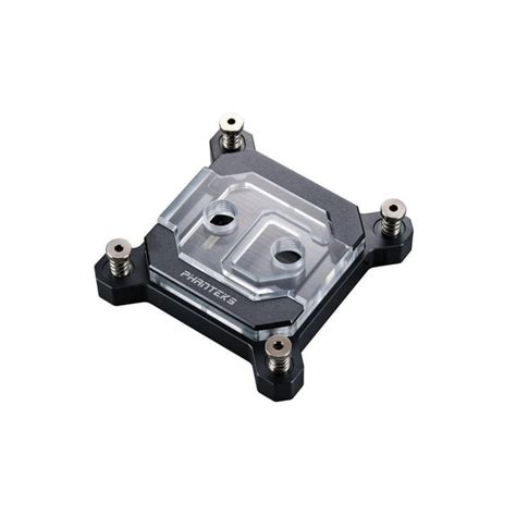 Phanteks Glacier C370i Cpu Water Block For Intel Sockets 17001200115x Pure Copper Base