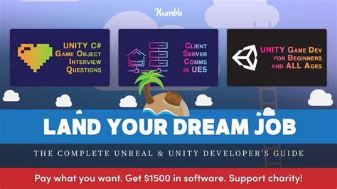 Humble Land Your Game Dev Dream Job Bundle Epic Bundle