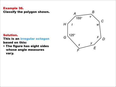 math example polygons polygon classification example 36 media4math