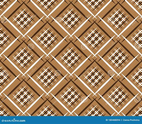 Diagonal Lines Gride Seamless Texture Vector Fabric Pattern Background