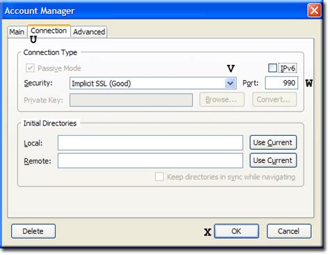 FileZilla Server Implicit SSL Part The Uniform Server Wiki