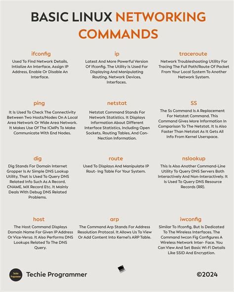 Basic Linux Networking Commands Programminglife Python Data Programming Coderlife Java