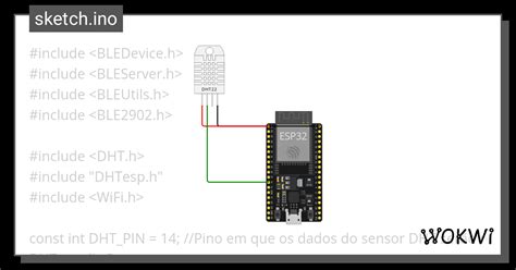 PIBIC Pe Diabetico BLE Wokwi ESP STM Arduino Simulator