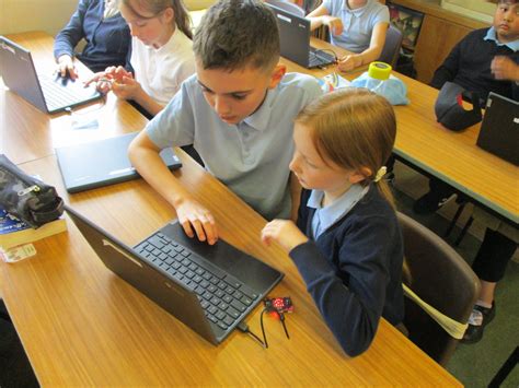year 5 micro bit workshop mortimer primary school