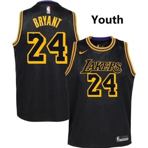 Shirts And Tops Youth Kobe Bryant Los Angeles Lakers 24 City Edition