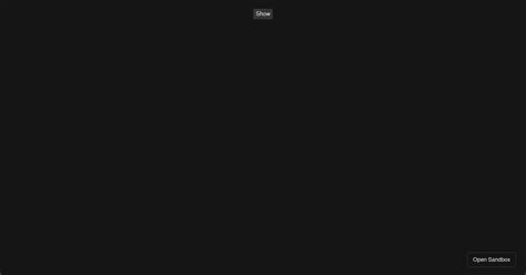 Usehooks Ts React Component Template Codesandbox