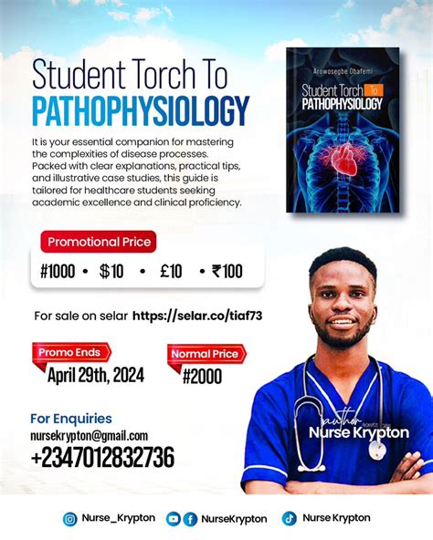 Obafemi David Arowosegbe On Linkedin Pathophysiology Healthcareeducation Ebookrelease