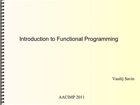 Erlang Intro Ppt