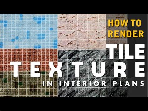 Tile Rendering For Interior Plan Presentation I Floor Rendering I