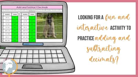 Add And Subtract Decimals Mystery Puzzle Profe Social