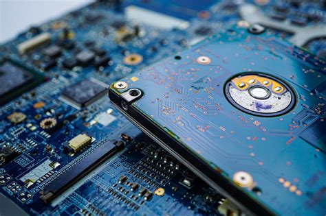 Perangkat Elektronik Prosesor Inti Chip Cpu Sirkuit Komputer Konsep Data Perangkat Keras Teknisi