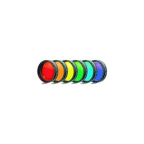 Baader Premium Six Piece Color Filter Set 2 Round Mounted Opt Telescopes