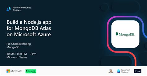 Build A Nodejs App For Mongodb Atlas On Microsoft Azure Eventpop
