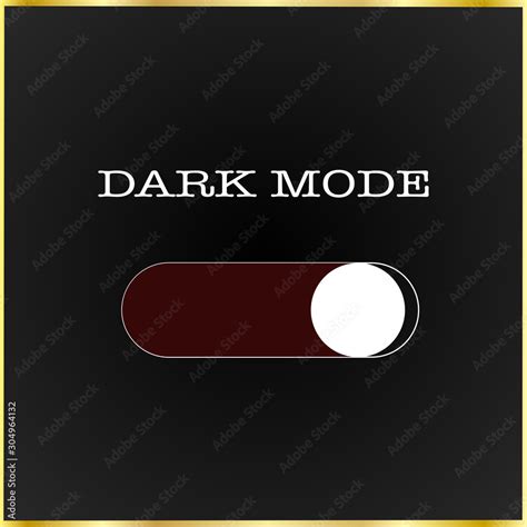 Dark Mode On Off Vector Concept Night Mode Vector On And Off Switch Dark And Light Mode