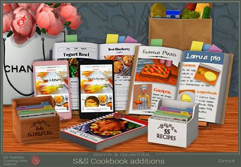 S S Cookbook Add Ons By Somik And Severinka Spanish Translation The Sims 4 Translations