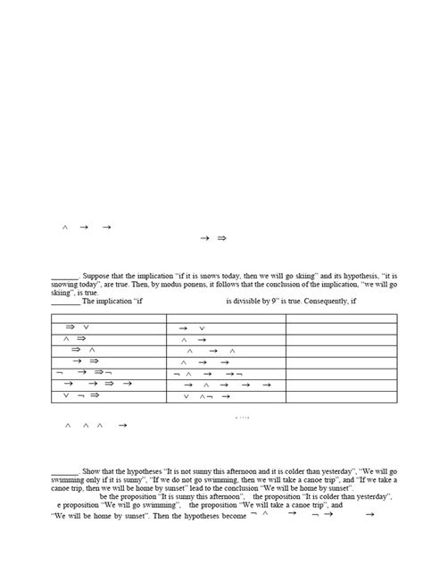 Exercises For Seminar And Homework 5 Pdf Theorem Mathematical Proof