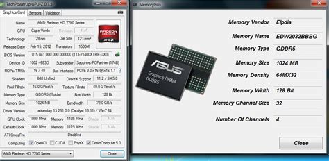 GPU Z Test Build Memory Module Vendor Detection TechPowerUp Forums