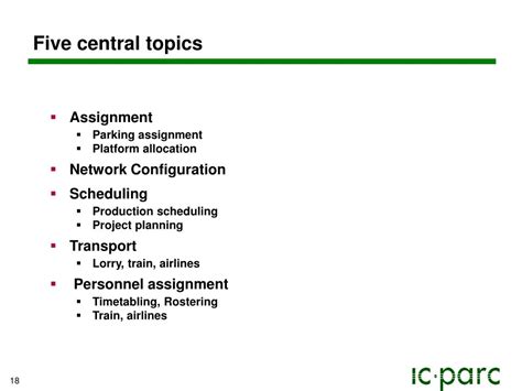 ppt applications of constraint programming h simonis powerpoint