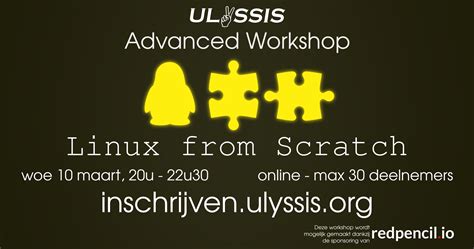 Advanced Workshop Linux From Scratch Ulyssis Unix Lovers Yield
