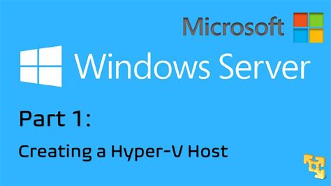 How To Create A Windows Server Hyper V Host Using VMWare Workstation And On Hardware YouTube
