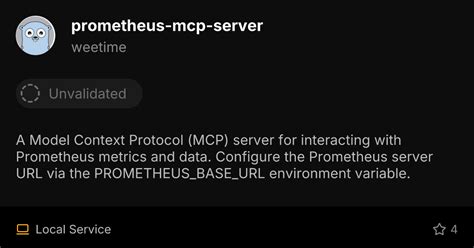 prometheus mcp server mcp servers · lobehub