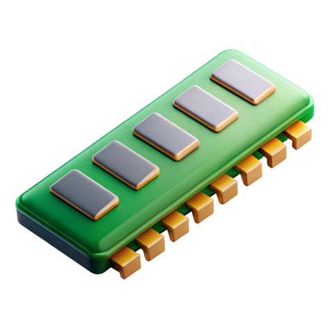 magnificent minimalist ram module for computer memory original 59438689 png