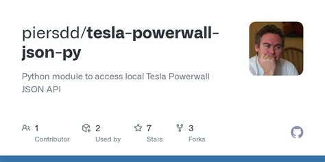 Github Piersddtesla Powerwall Json Py Python Module To Access Local