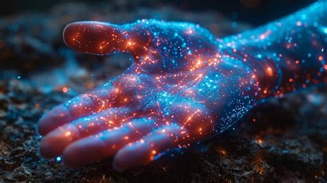 Premium Photo A Virtual Or Augmented Reality Abstraction Interface Is