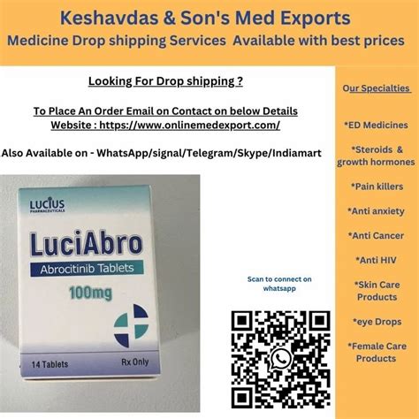 Luciabro Abrocitinib 100 Mg At Rs 8000 Box In Nagpur Id 2854792627673