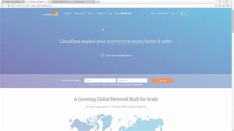how to setup cloudflare dns youtube