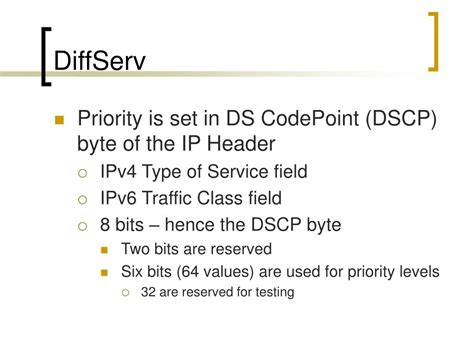 ppt l3 qos standards powerpoint presentation free download id 339133