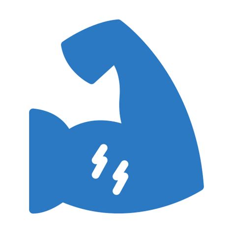 Bicep Generic Blue Icon