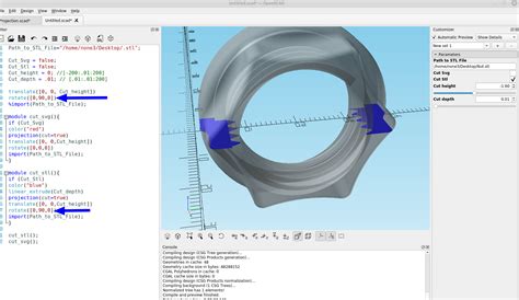D Part Design With Inkscape And Openscad Reverse Engineering Threads