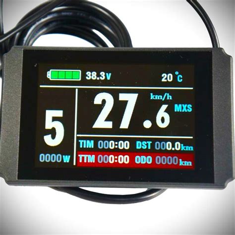 Kt Lcd8h Color Display All Voltages Affordableebikes Ca