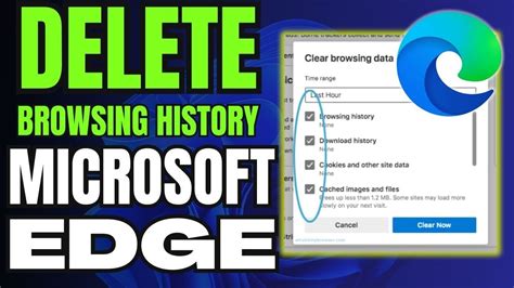 Delete Microsoft Edge Browsing History In Seconds Youtube