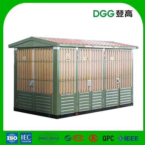 Compact Electrical High Voltage Transformer Switchgear Switchboard Substation 800kva 33 0 4kv
