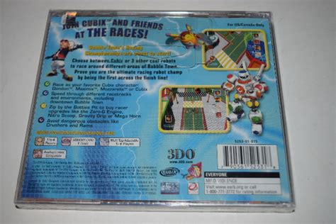 cubix robots for everyone race n robots playstation ps1 video game new