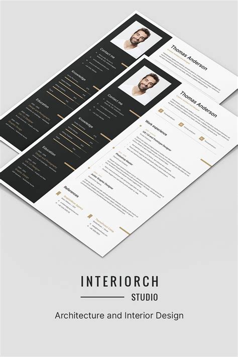 Architect Resume Cv Template