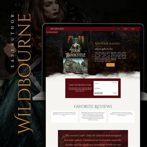 Wildbourne EasyAuthor Website Plethora Creative For Authors