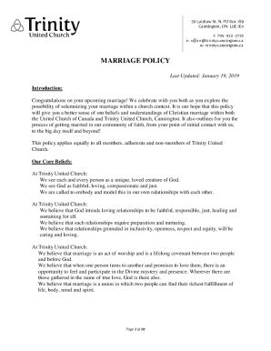 Fillable Online Affirmunited Ause Blessing Of Same Sex Unions In Christian Churches Fax Email