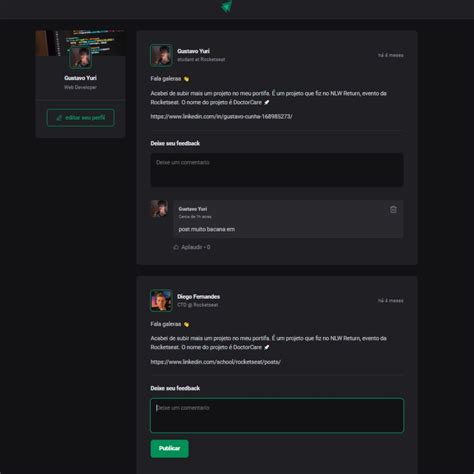 React For A Rocketseat With Typescript Gustavo Cunha Posted On The
