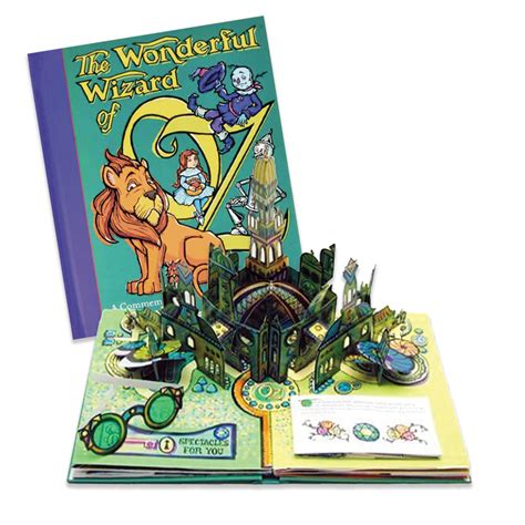 The Wonderful Wizard Of Oz Pop Up Book Удивительный Волшебник Из Страны Оз Книга панорама
